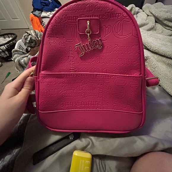 Juicy Couture | Bags | Hot Pink Juicy Couture Mini Book Bag | Poshmark